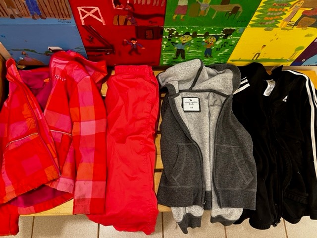 Lost and Found Clothing | West Royalty Elementary