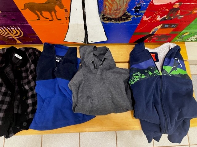 Lost and Found Clothing | West Royalty Elementary
